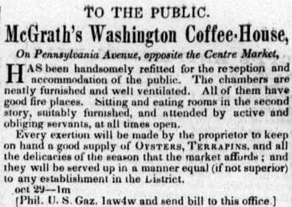 Washington's Lost Food Craze: Terrapin Soup | Boundary Stones