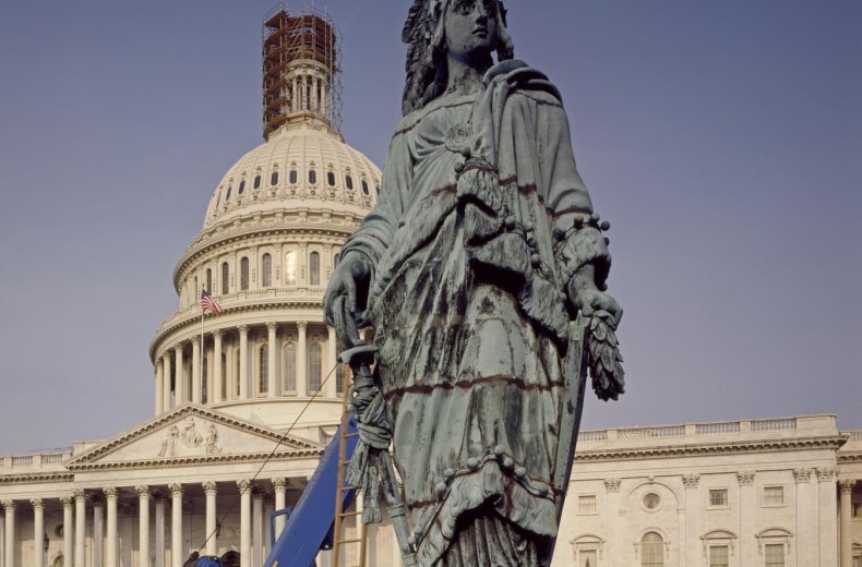 Who Stands Atop the Dome of the U.S. Capitol Building? | Boundary Stones