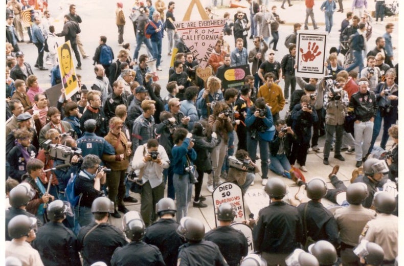 In 1988, ACT UP Demonstrators Occupied the FDA Headquarters to Demand ...