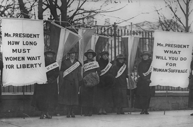 The Silent Sentinels Pushed Washington for Women's Suffrage | Boundary ...
