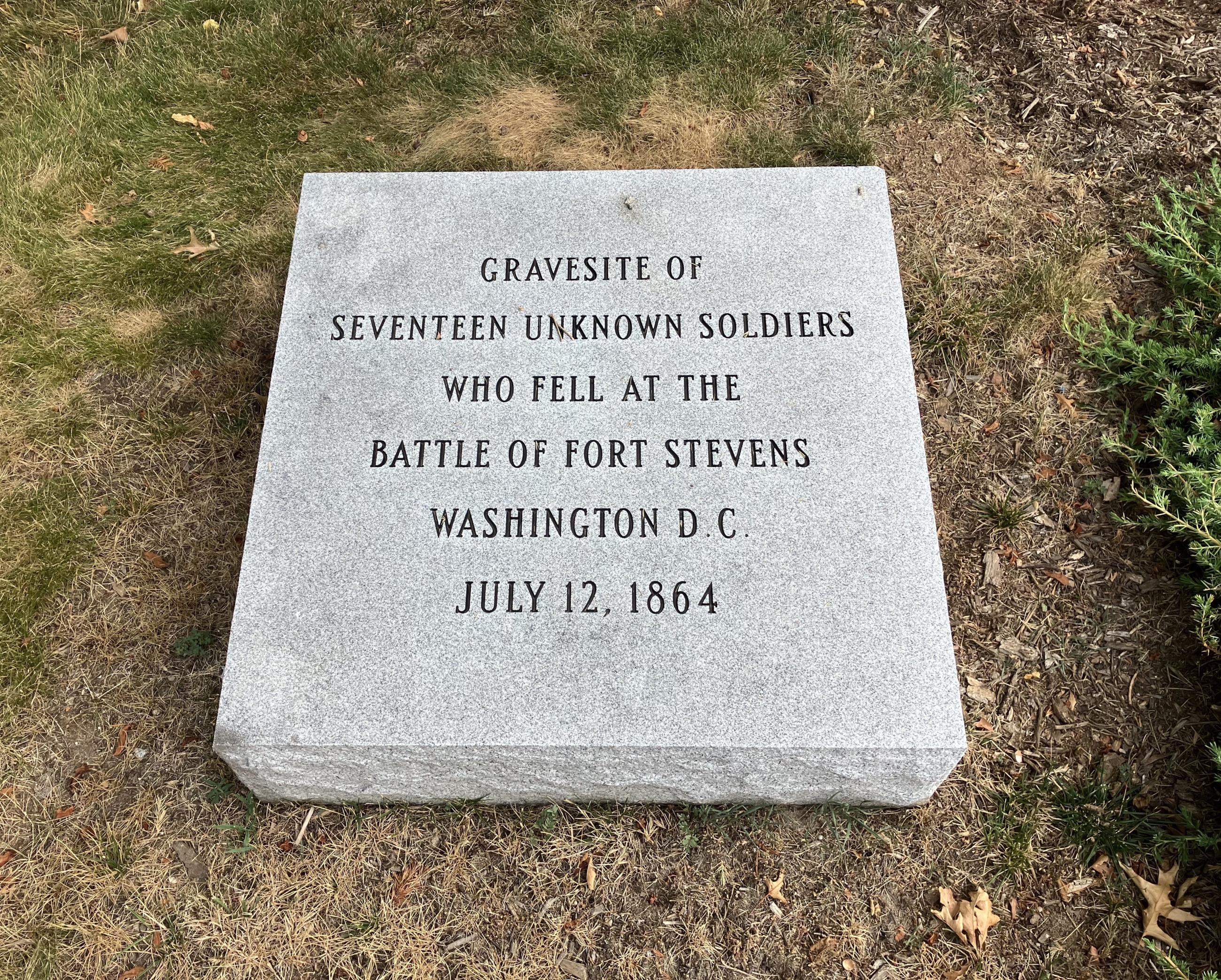 Why 17 Confederate Soldiers Were Buried on Georgia Avenue: The Battle ...