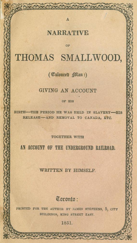 Thomas Smallwood: Washington's Forgotten Abolitionist Hero Who ...