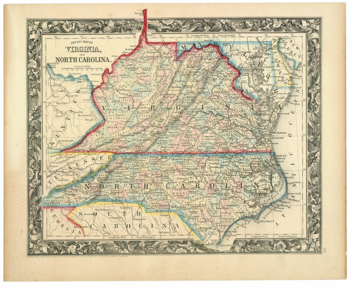 Virginia's Many Counties | Boundary Stones